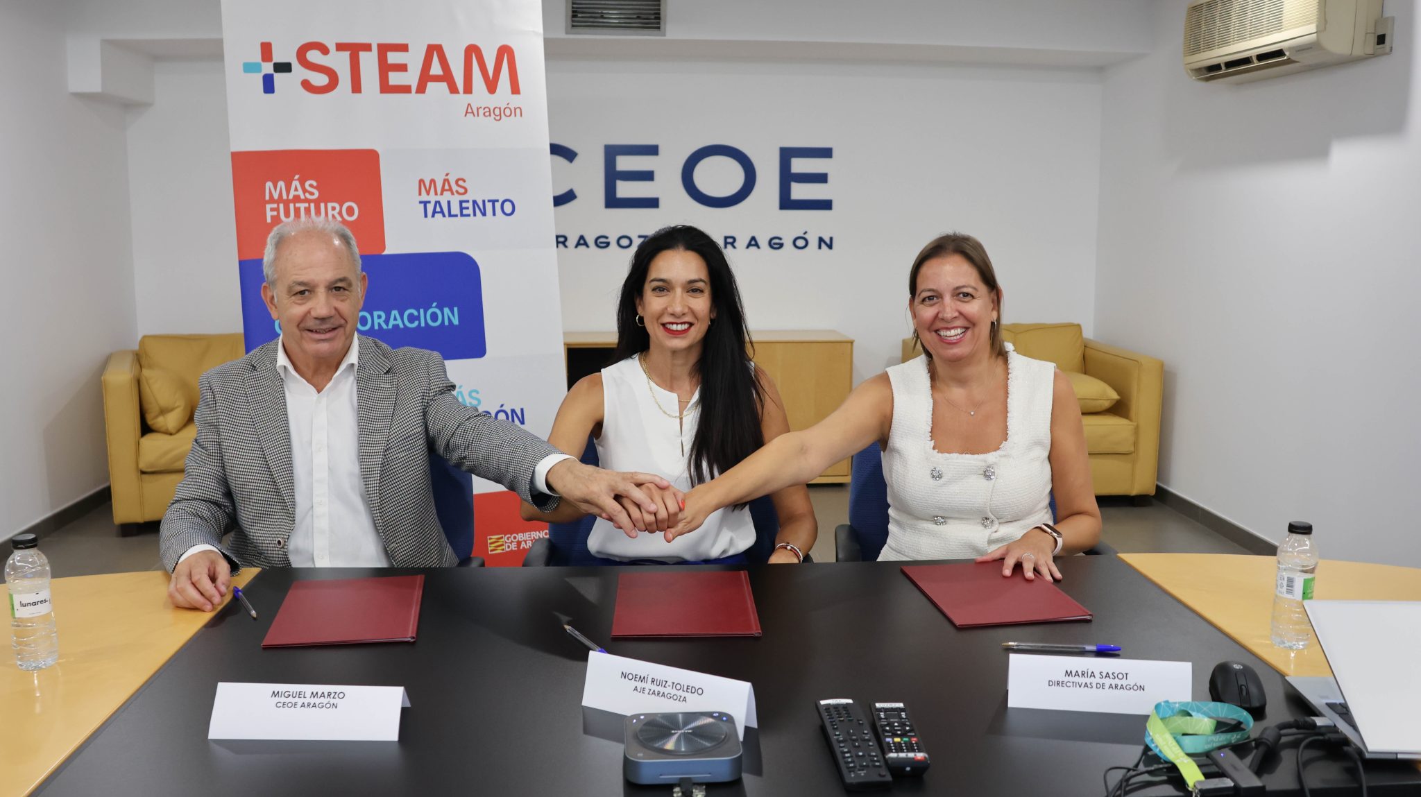 La Alianza +STEAM Aragón sigue creciendo con la incorporación de nuevos colaboradores - AJE Zaragoza